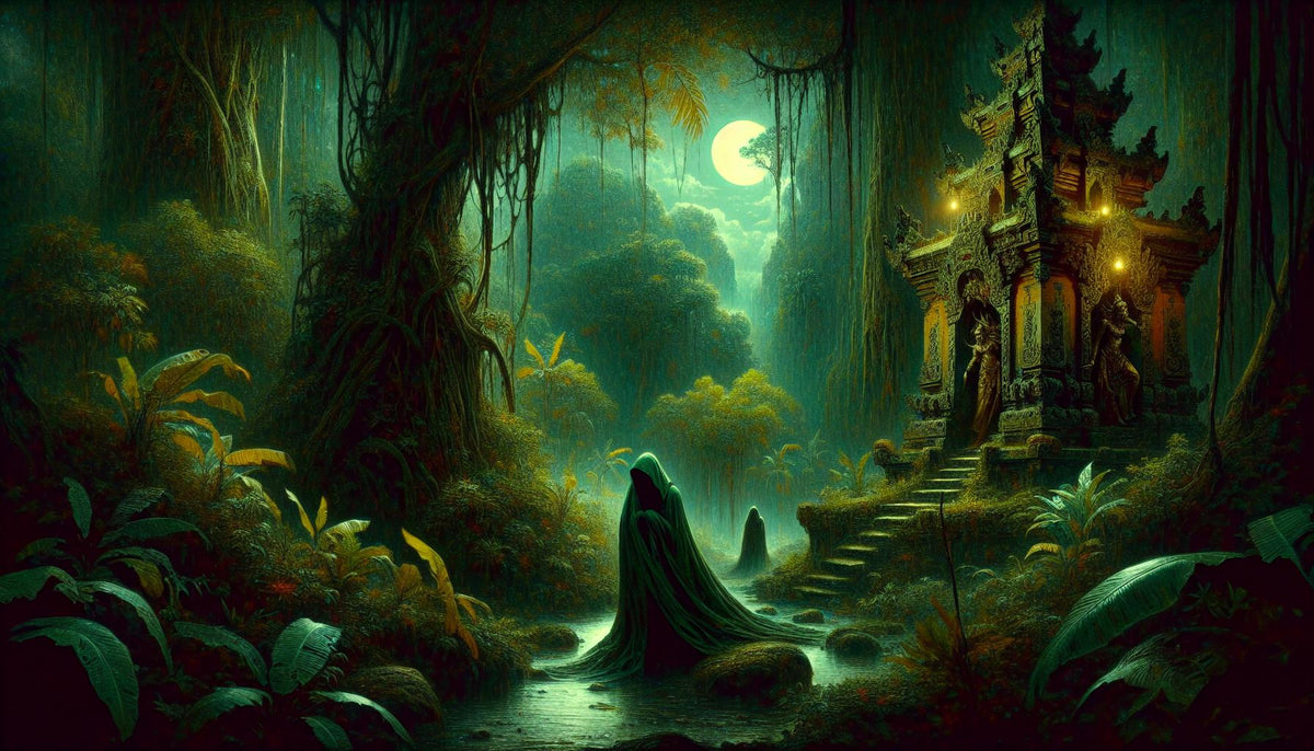 Discovery of Rangda, the balinese queen of the Witches