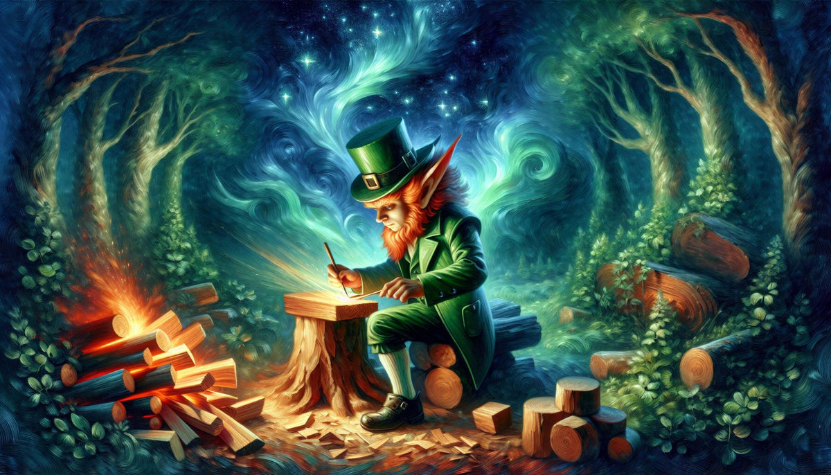 Le Leprechaun, lutin féérique de la mythologie irlandaise