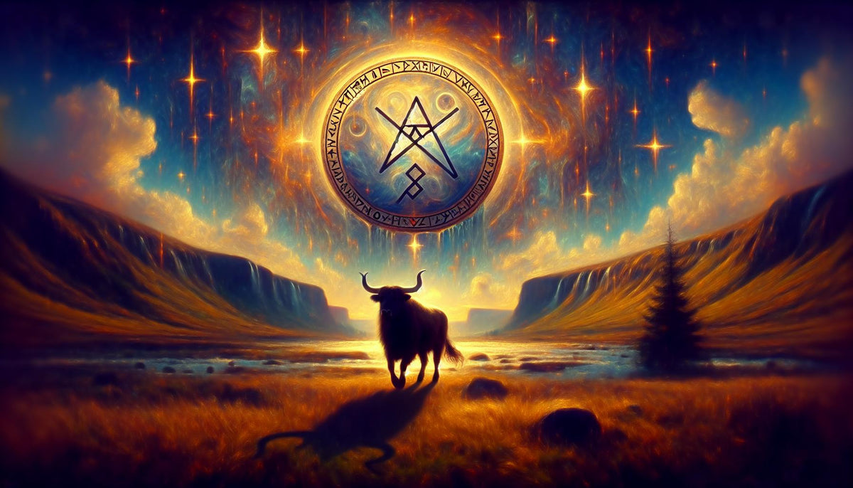 Uruz (ᚢ) : Rune de l'aurochs, symbole de la force physique, de la vita